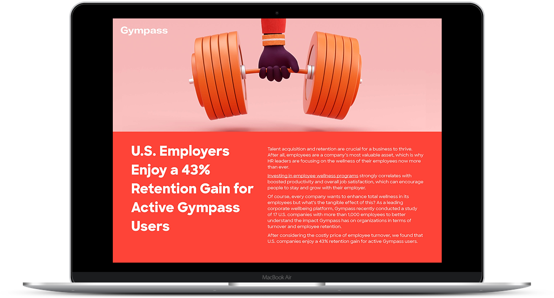 Gympass Case Study: Talent Retention ROI